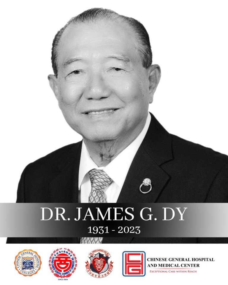 Dr. James G. Dy 1931-2023 - CGHMC